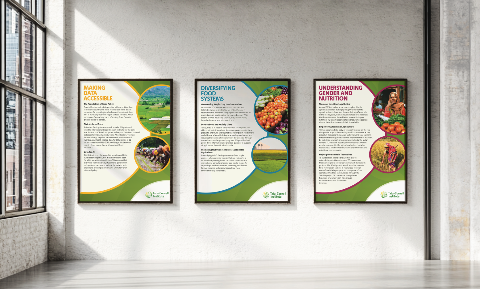 TCI@10 Information Posters - DragonFish Studio